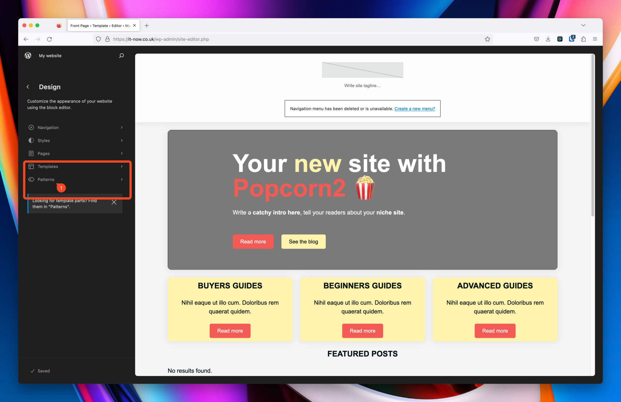 Adding a logo - Popcorn Theme Docs